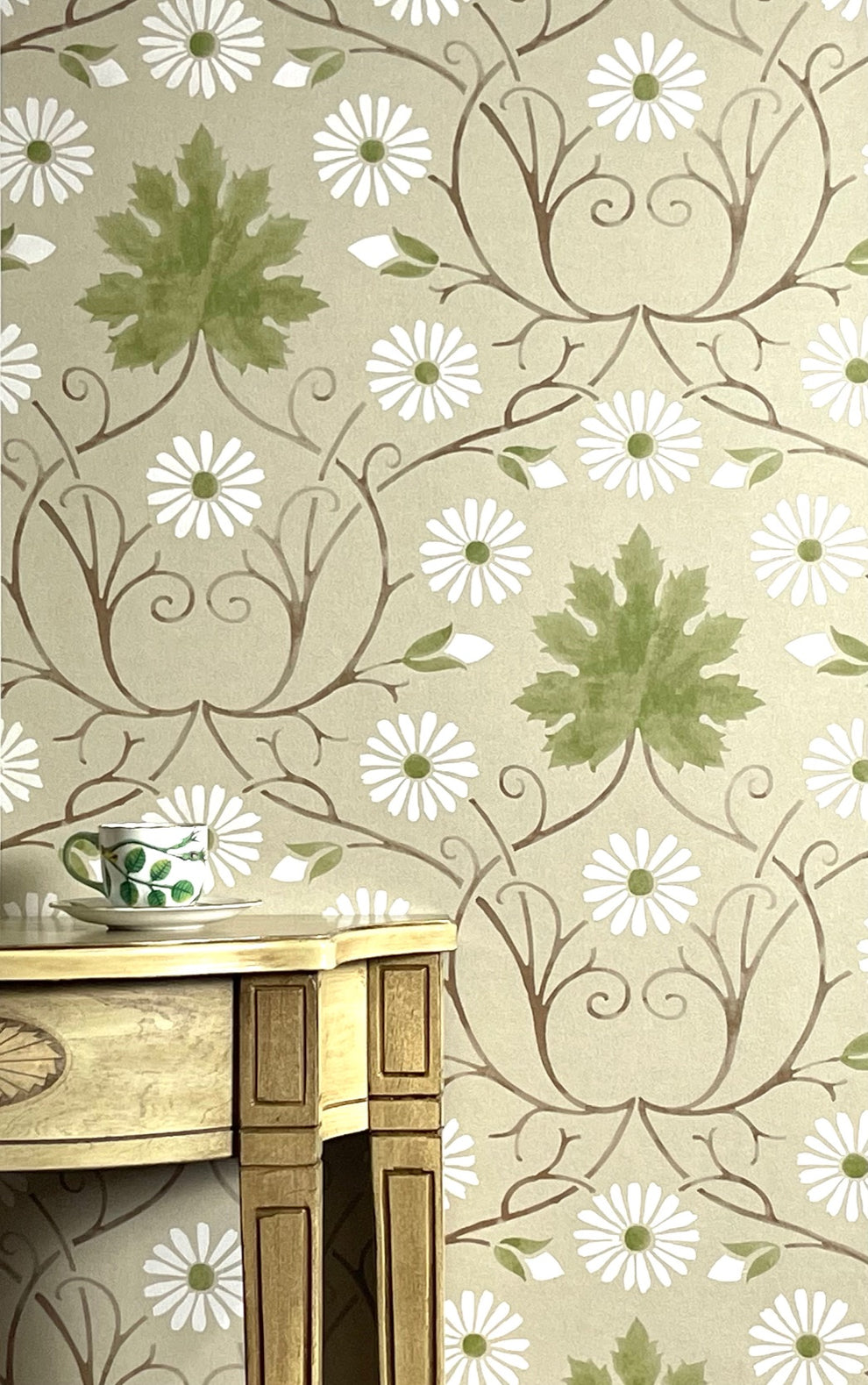 Perrycroft Scroll Wallpaper – C.F.A Voysey