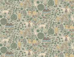 The House That Jack Built Wallpaper – C.F.A Voysey